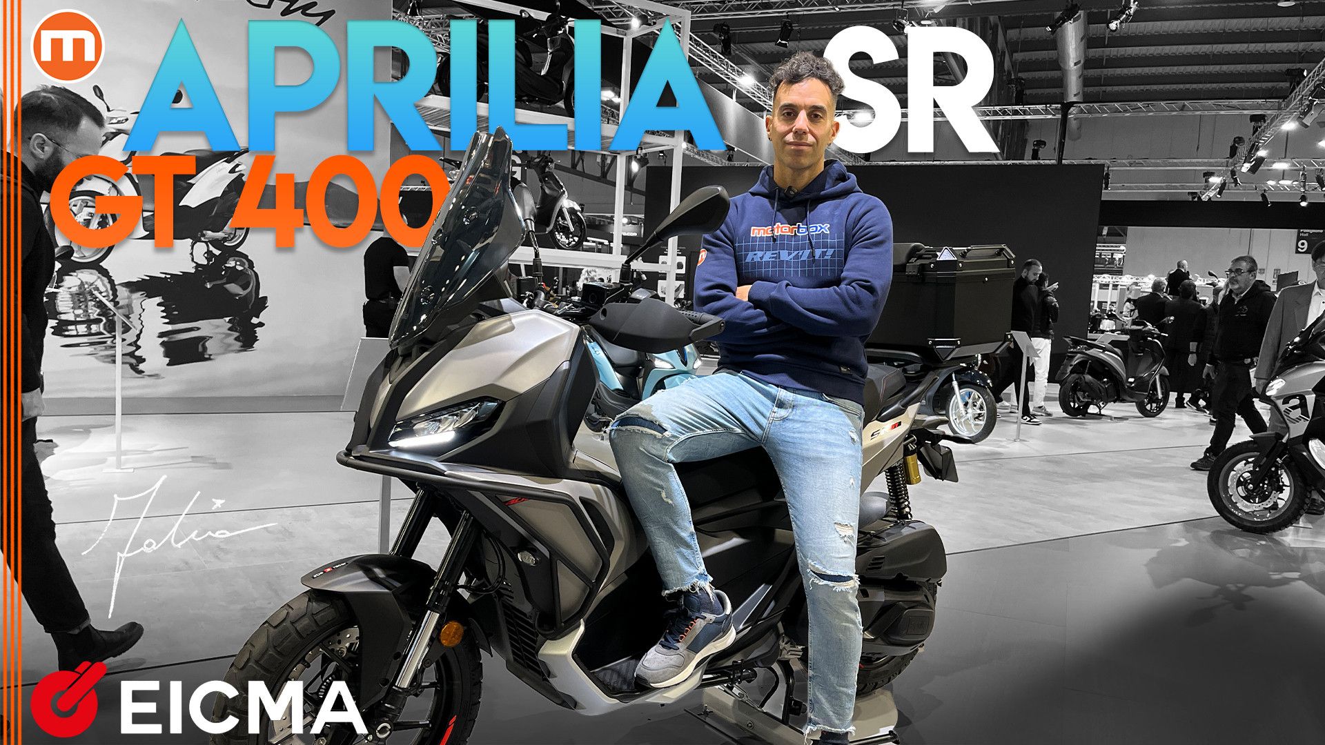 Aprilia SR GT 400 2026: motore, novità, uscita, video da EICMA