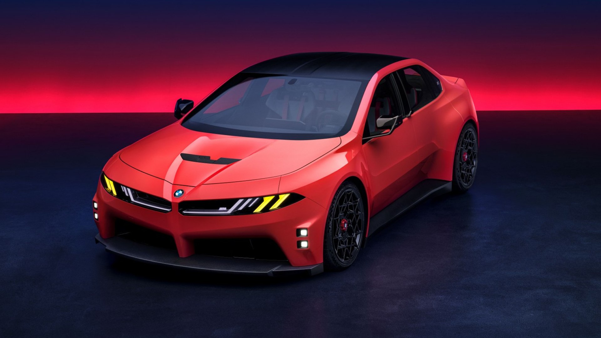 BMW M Concept Neue Klasse svela il futuro della M3 elettrica.