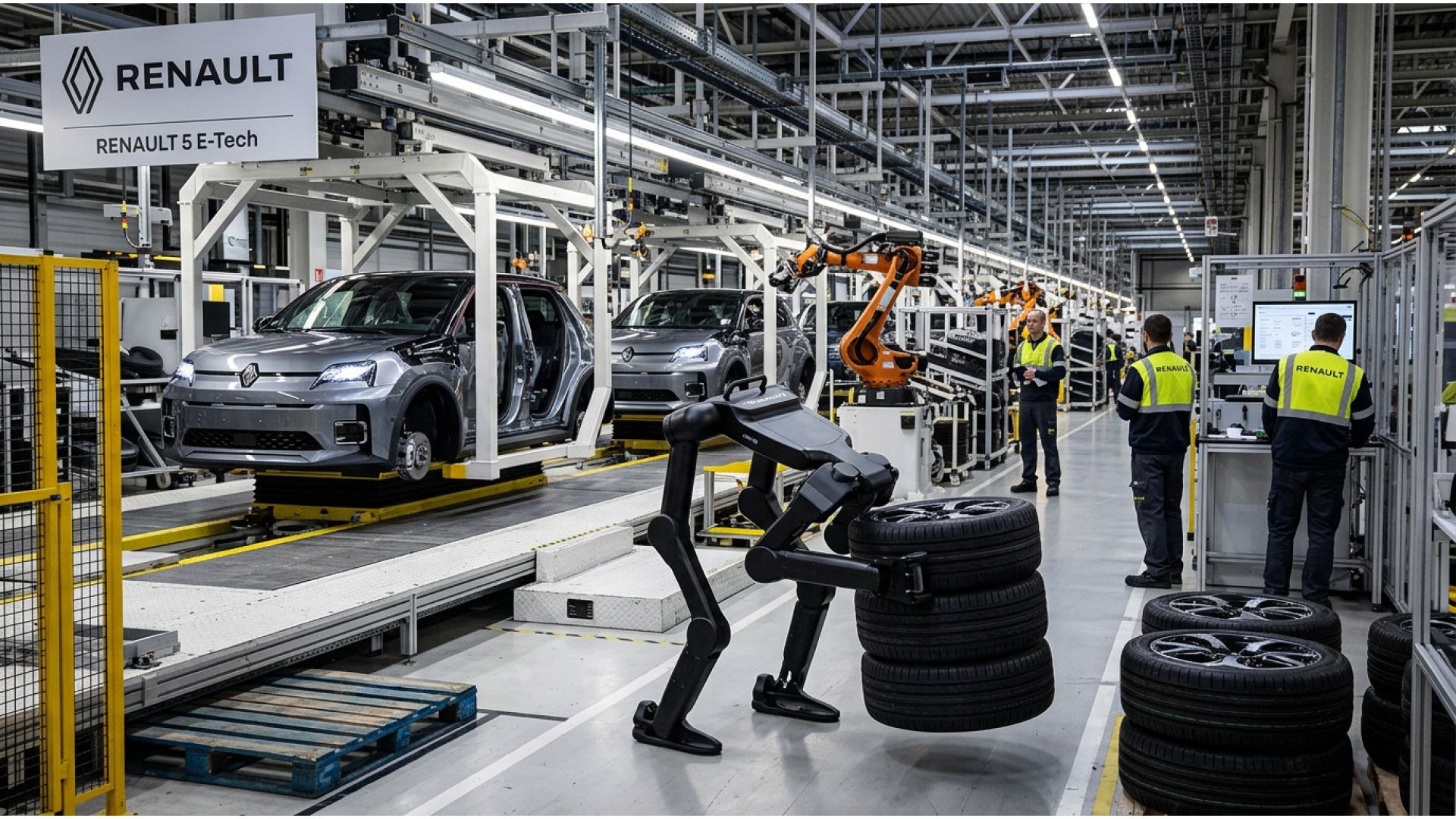 Calvin-40: il robot umanoide di Wandercraft lavora per Renault