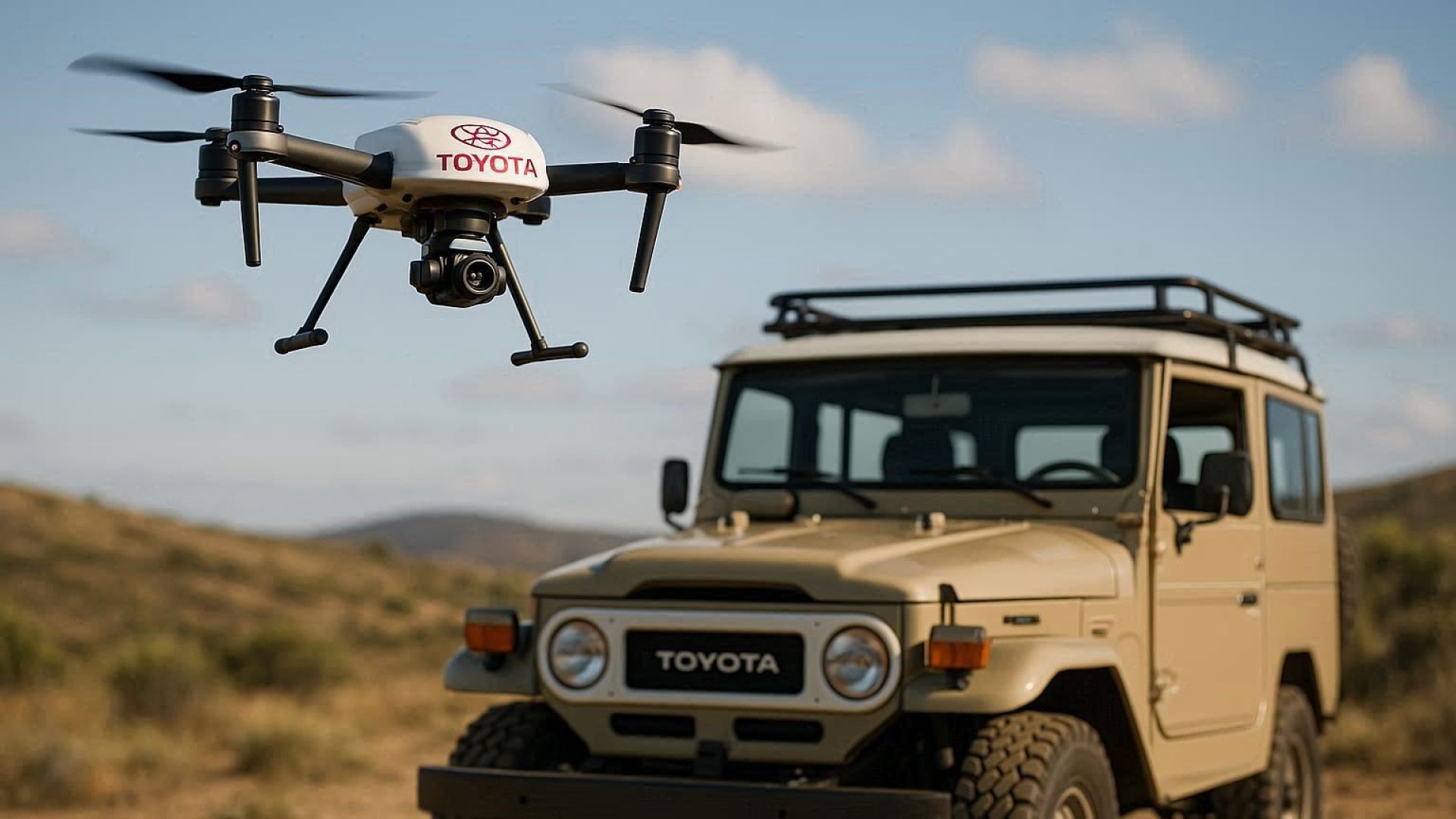 La sai quella che Toyota sì dà ai droni? Cosa c'è di vero.