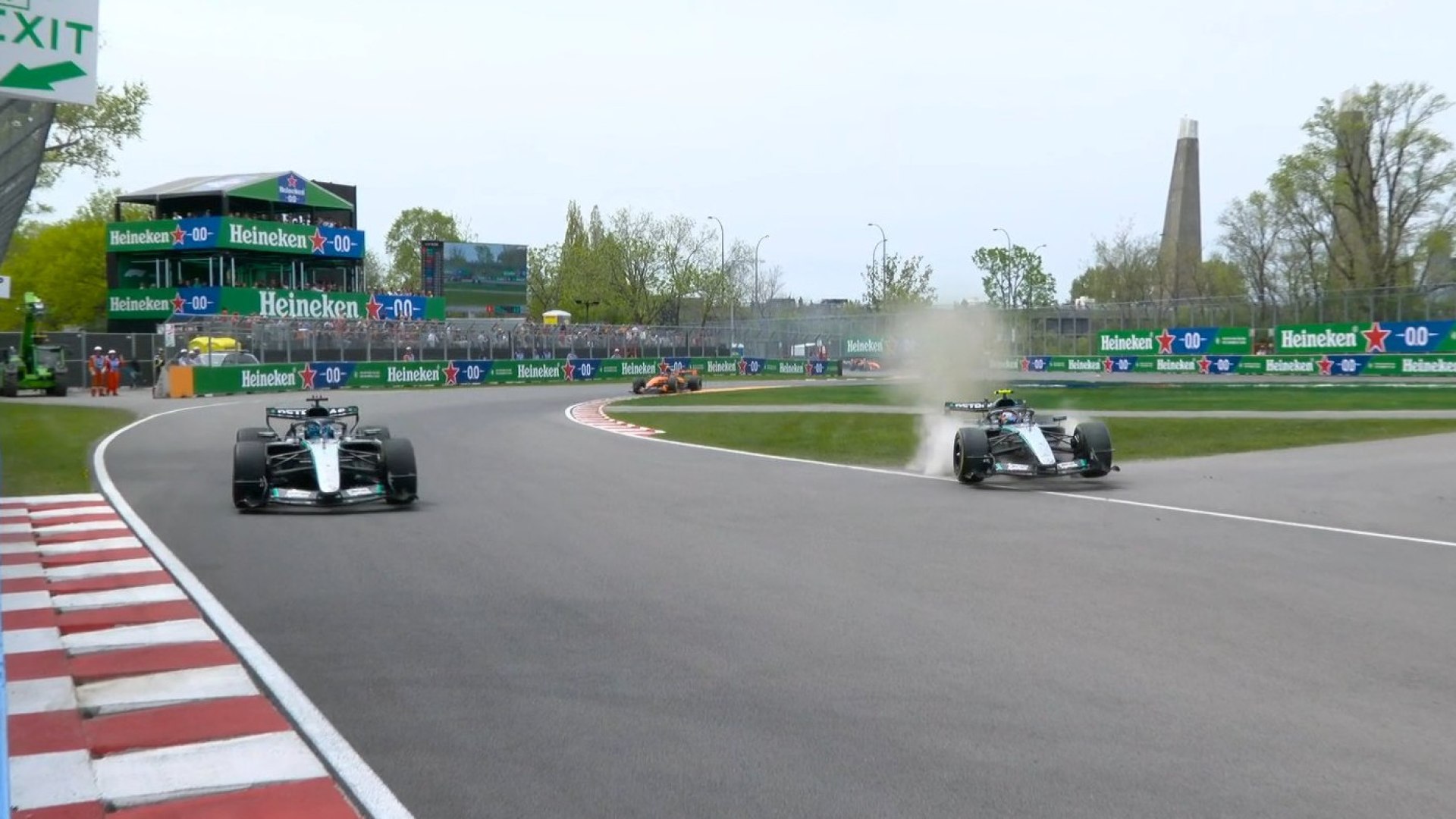 F1 GP Canada: Russell vince la Sprint, prime sportellate con Kimi