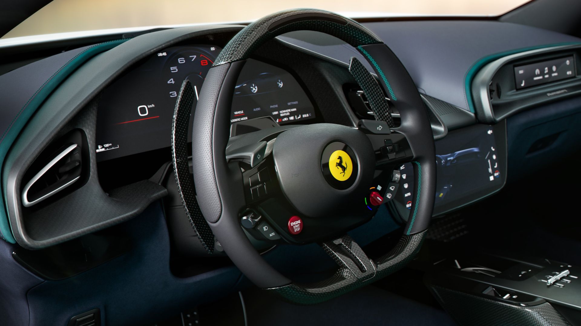 Ferrari ti vende un nuovo volante per eliminare i comandi touch