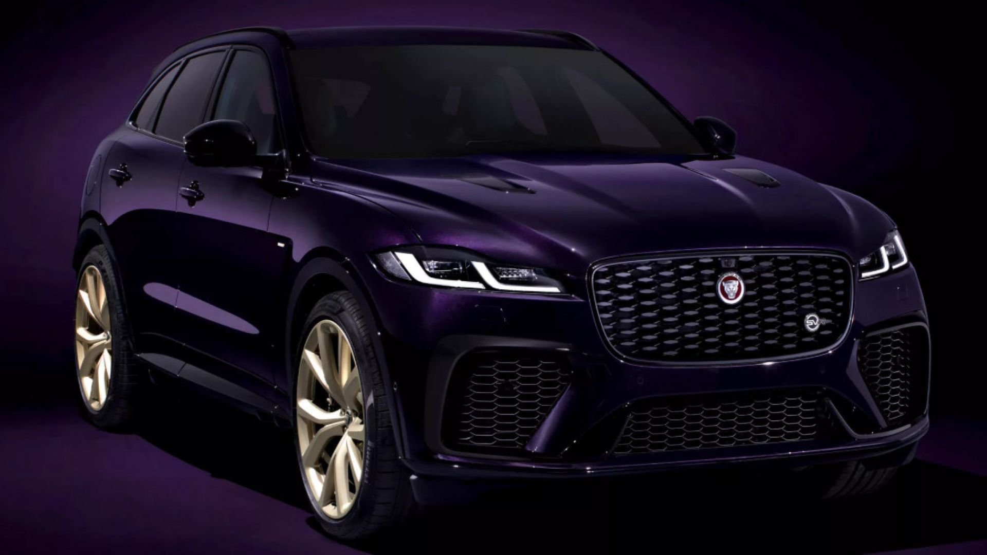 Jaguar F-Pace SVR costruita l’ultima Jaguar a combustione interna