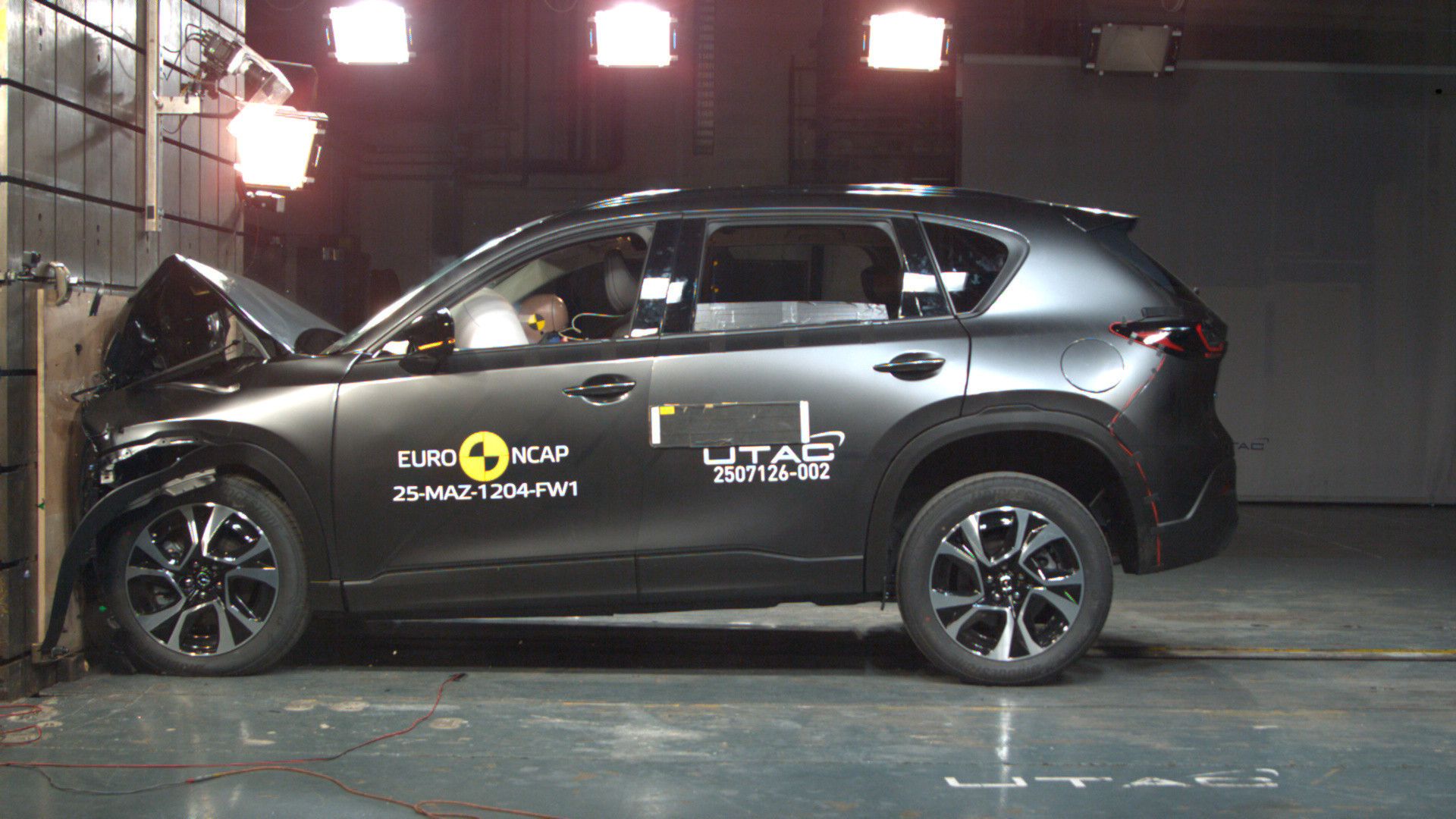 Mazda CX-5 2.5 mild hybrid: com'è andata ai crash test Euro NCAP
