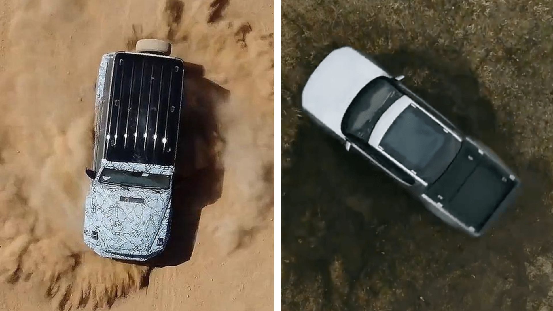 Tank turn: meglio Mercedes EQG o Rivian R1T? La video sfida