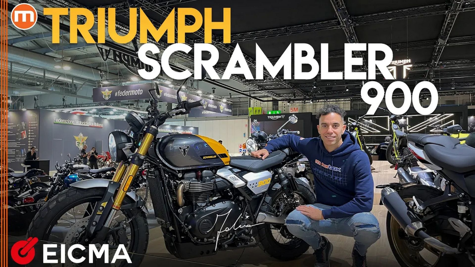 Triumph Scrambler 900 2026, è tutta nuova (o quasi). da EICMA, in video